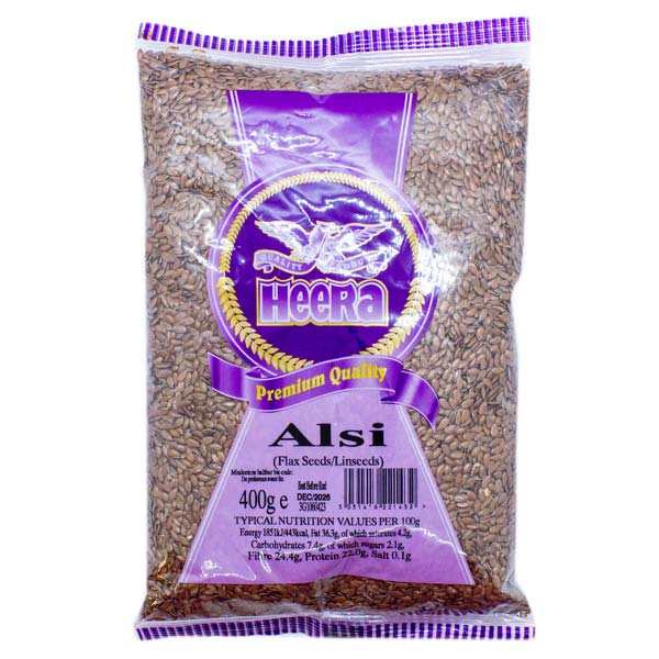 Heera Alsi Lin Seed 400g | Indian Supermarket Online | SaveCo Online Ltd