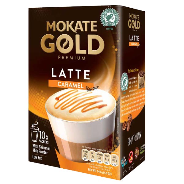 Mokate Gold Latte Caramel 10 Pack | Online Grocery Shopping | SaveCo ...
